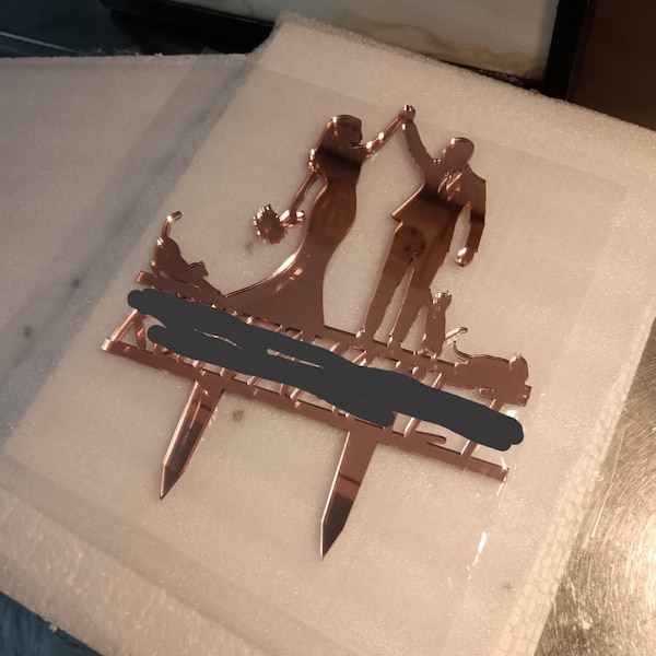 Train Wedding Cake Topper,train Cake Topper,train Lovers Wedding With ...