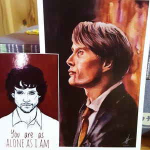 Hannibal & Will Printable PDF Coloring Pages - Etsy