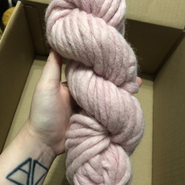 Hand Felted Merino Art Yarn / Extra Chunky Felted Merino Wool / XL ...