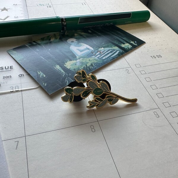 Monstera Enamel Pin | Plant Enamel Pin | Botanical Pin | Aesthetic ...