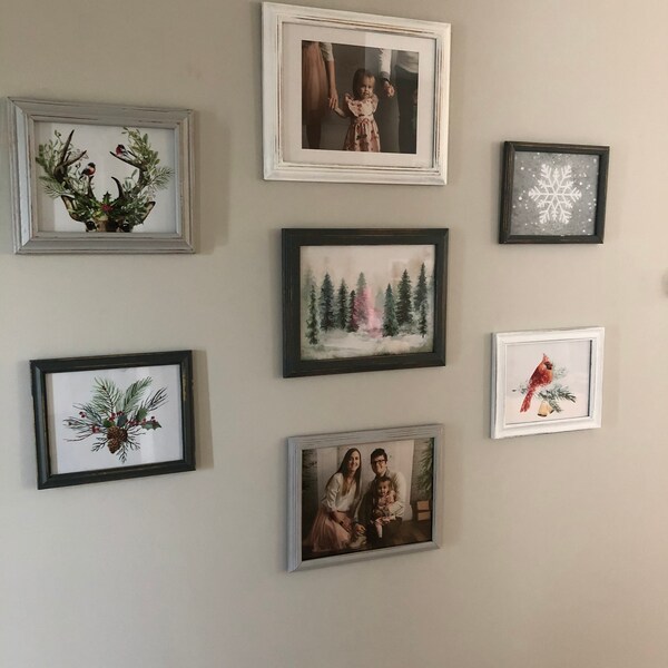 The Sparrow 11 Frames Pre-measured for Perfect Gallery Wall Setup ...