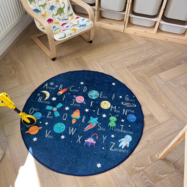 Pirate Nursery Rugtreasure Playmat for Kids Roomshark Toddler Round ...