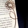 Sakura Wire Planner Clip, Sakura Decorative Wire Bookmark, Gold Sakura ...