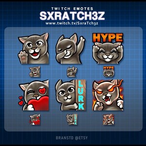 8X ANIMATED Skull Reaper Twitch Emotes ANIMATED Twitch Emotes - Etsy