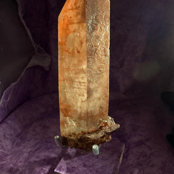 Optical Honey Calcite Sphere W/ Stand - for Cleansing & Amplifying ...