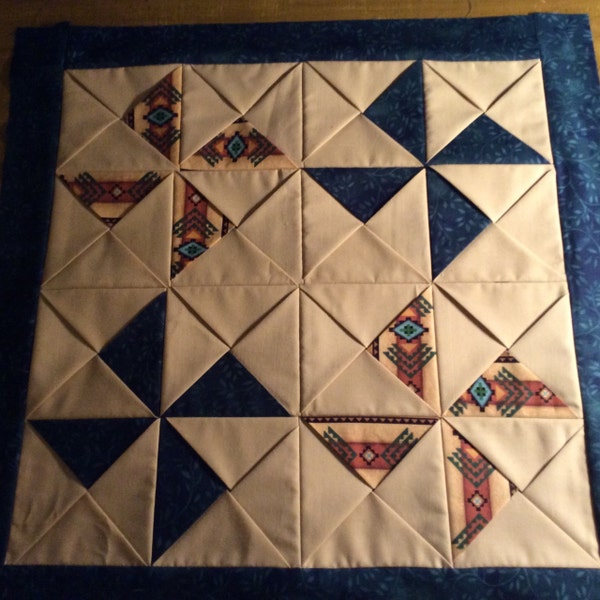 Quilt Pattern Pinwheel Surprise Quilt Block Pattern Wall Hanging -PDF ...