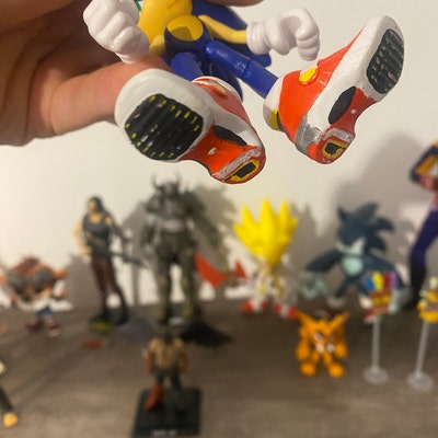 Custom Sonic 3D Printed Sonic Soap Shoes - Etsy