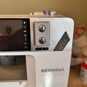 Set: Bernina Kaffe Themed Bobbin and Knob Guard Bernina Special Edition ...