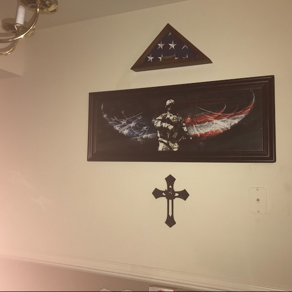 Army, Army Cross, Cast Iron Army Cross, Army Decor, Military Cross ...