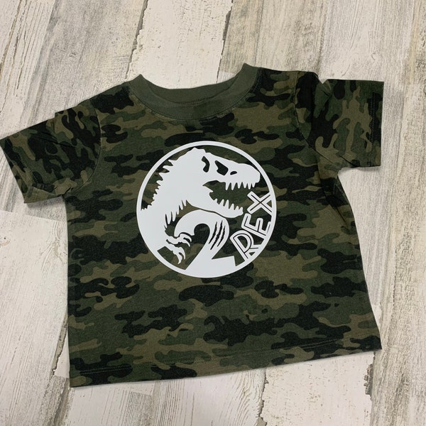 Dinosaur Birthday Svg Png Sublimation, 2nd Birthday Svg, T Rex Birthday ...