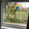 Watercolour Rainbow Window Sticker, Rainbow Window Decal, Rainbow Room ...