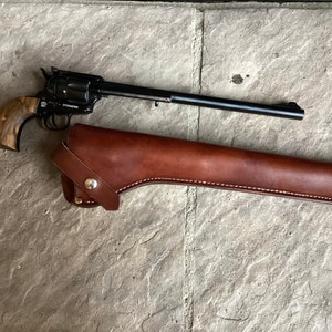 Revolver .22lr Holster Ruger Heritage Rough Rider Hand Crafted Genuine ...