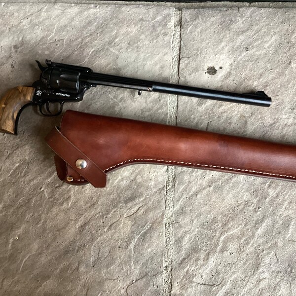 Leather Holster for Heritage Rough Rider With 16 Inch Barrels .22lr ...