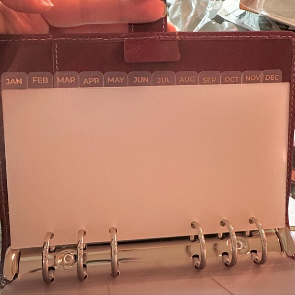 A5 Planner Luxury A5 Planner Cover A5 Binder A5 6 Ring Planner A5 ...