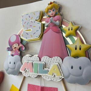 3D handmade Bestie Cake Topper and 2 Mini Topper / Cupcake Topper ...