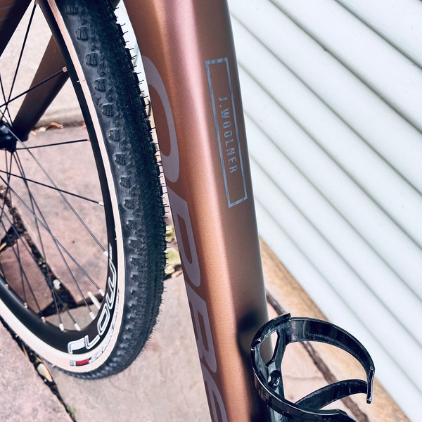 Custom Bike Frame Decals - Bike Frame Decals - Custom Decals - Custom ...