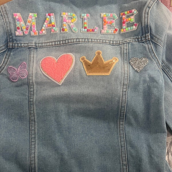 Sequined Star Patch Pink Star Patch Iron-on Oversized Pink Star Applique for Clothes Patch Girls ...