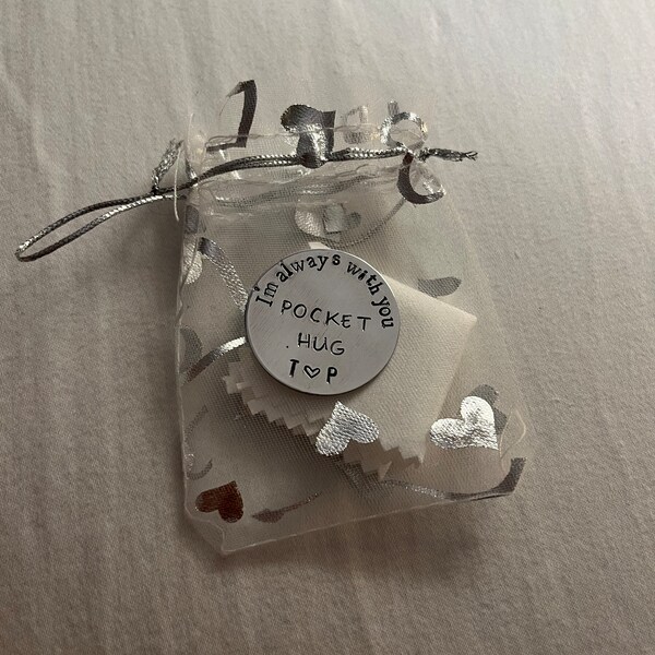 POCKET HUG •always Under the Same Sky Token• Golden Token • Long ...