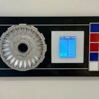 Scifi Control Panel / Sci-fi Data Control Pad / 3d Prop Replica ...