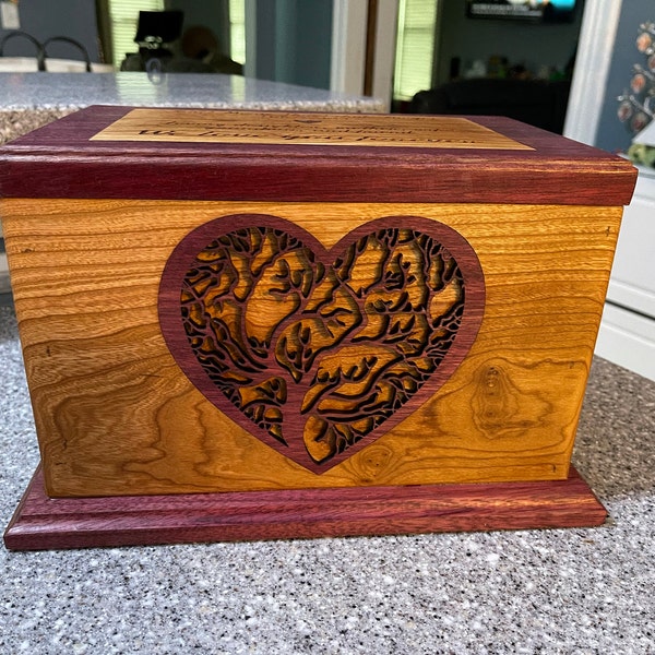 Tree Heart Svg/dxf - Bad Dog Metalworks Digital Download - Laser CNC ...