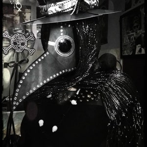 Plague Doctor Mask Plague Doctor Hat PRINTABLE DIY. Plague Doctor Mask ...