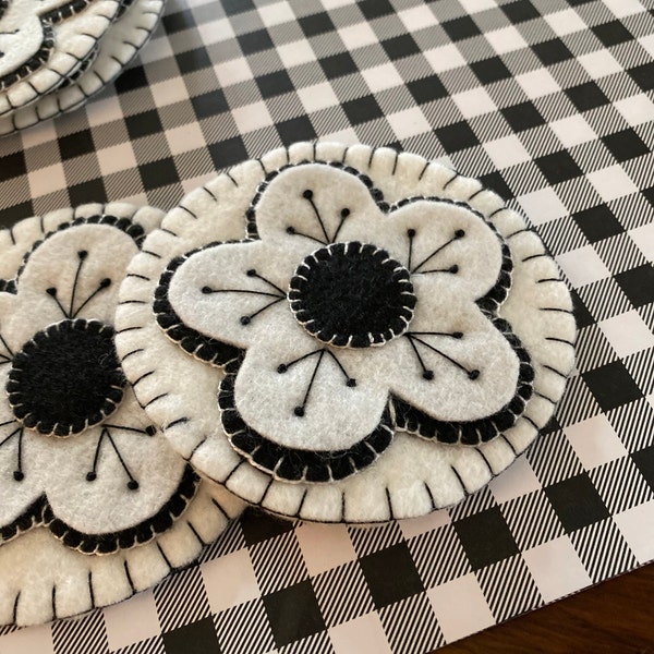 Birds of a Feather Wool Felt Magnets, Whimsical Magnets, # 5 - Etsy