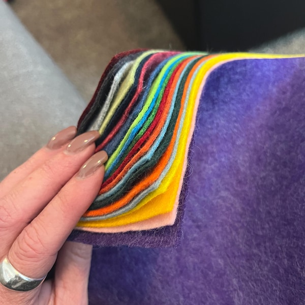 1 SHEET - Merino Wool Blend Felt - More Than 160 Colors to Choose From ...