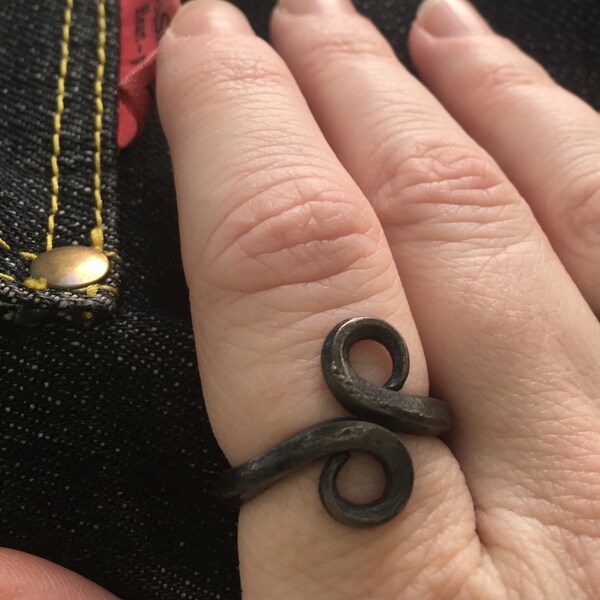 Blacksmith Viking Ring - Etsy