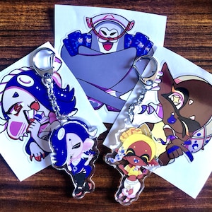 Deep Cut Acrylic Keychains - Etsy