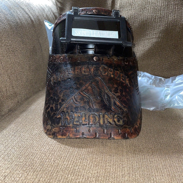 Welding Mask, Weldingmask , #customleathermask ,weldinghood ,sugarscoop ...