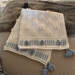 CROCHET PATTERN BUNDLE 3: Four Crochet Blanket Patterns/baby Afghan ...