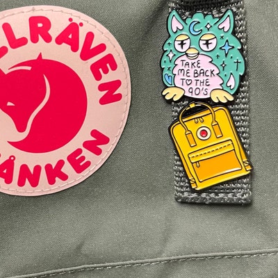 Kanken Backpack Enamel Pin and Vinyl Sticker a Great Gift for - Etsy