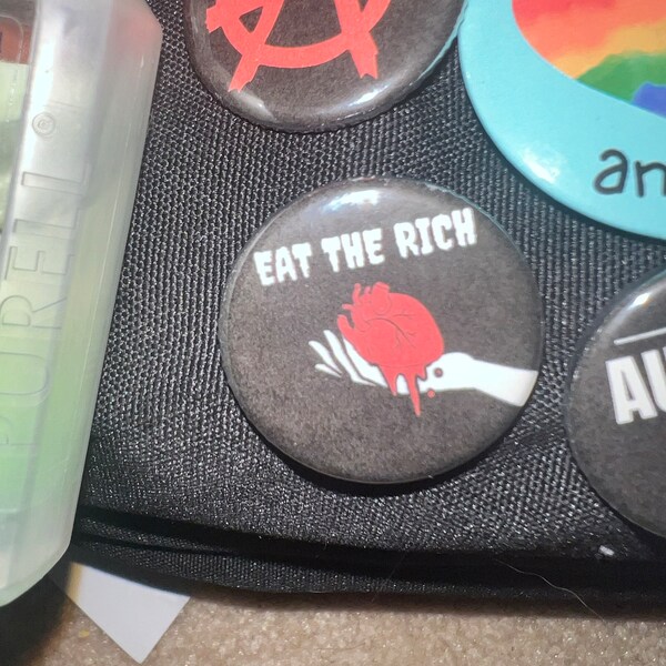 Punk Pins Pinback Punk Buttons Anarchy Anti-racist Equality ACAB ...