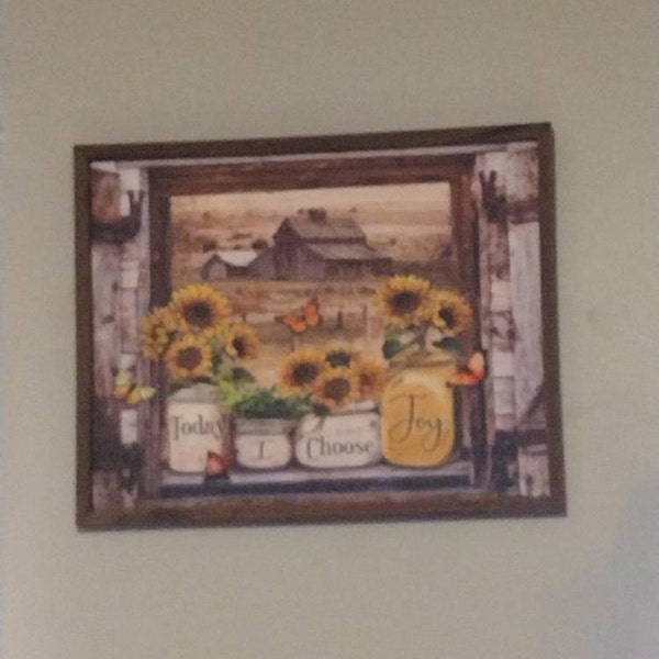 Handmade Wooden Window Frame - Etsy