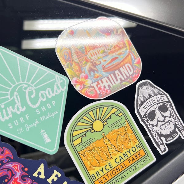 Dubai, Stickers, Weatherproof Sticker, Travel Journal, Suitcase Sticker ...