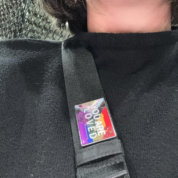 You Are Loved Poster LGBTQ Progress Pride Flag Poster LGBTQ Support ...