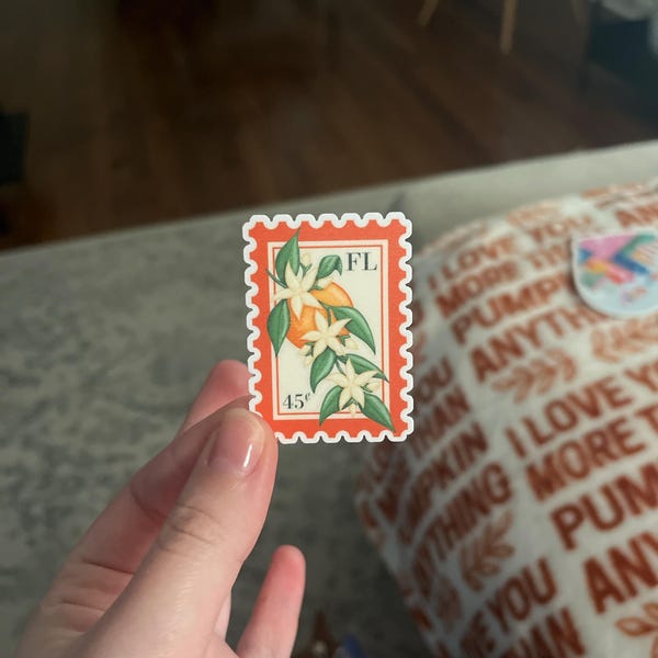 Texas Bluebonnet Stamp Sticker - Etsy