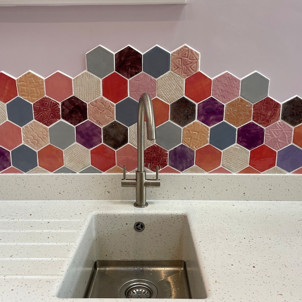 Octagon Ceramic Tiles,handmade Ceramic Tiles,wall Tiles,handicraft ...
