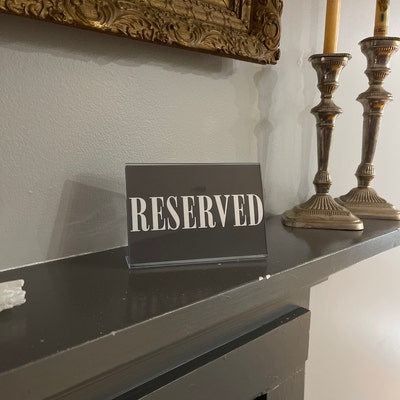 Friends TV Show Reserved Sign Central Perk Coffee Table Sign Friends ...