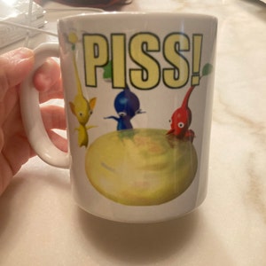 Pikmin PISS Mug - Etsy