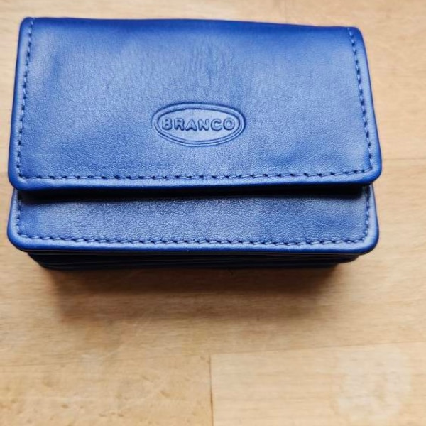 Very Small Wallet / Coin Purse, Size XS, Leather, Comes in Blue, Red ...