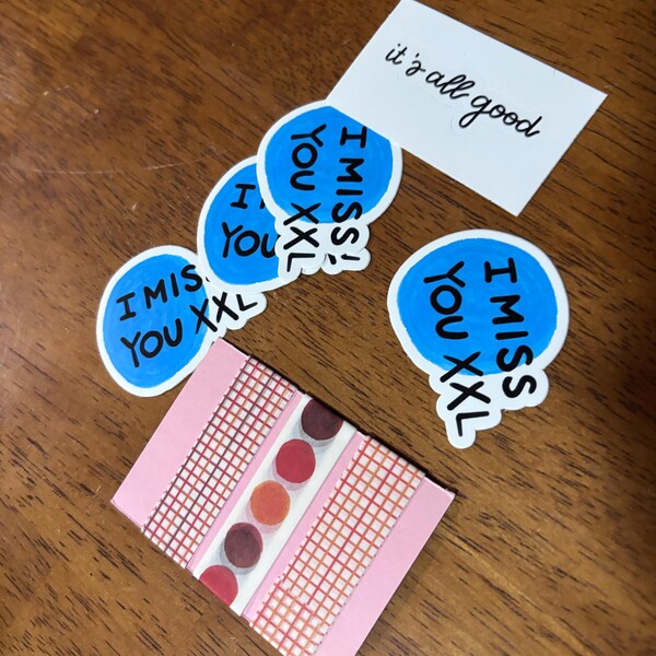 I Miss You XXL Vinyl Sticker: LANY Inspired Lyric Art - Etsy