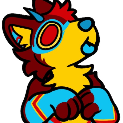 Canine YCH Telegram Sticker Base P2U Base - Etsy