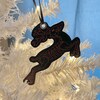 Skeleton Reindeer Ornament Goth Christmas Black Tree Spooky Decor - Etsy