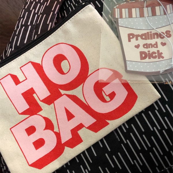 Ho Bag Canvas Make up Studio Bag, Bachelorette Gift, Funny, Travel Case ...