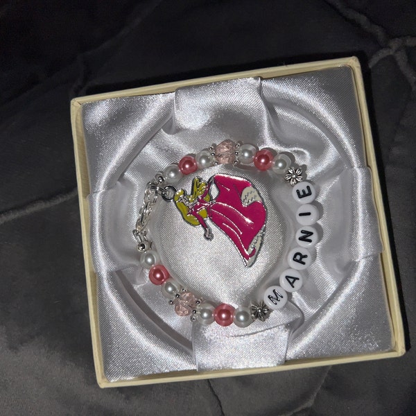 Personalised Bracelet Disney Princess Gift Boxed - Etsy