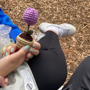 Crochet Mini Baseball Cap - Etsy