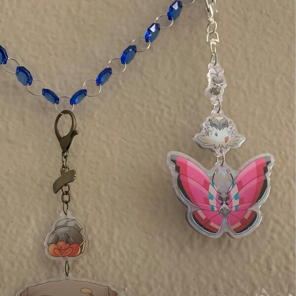 Mini Daki Timooni Fox-deer Furry Pillow Keychain - Etsy