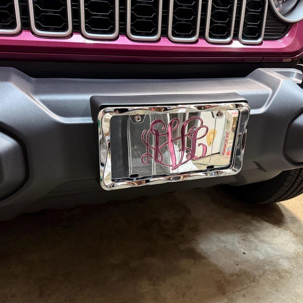Custom Mirror License Plate, Car Tag, Personalized Car Tag, Custom ...
