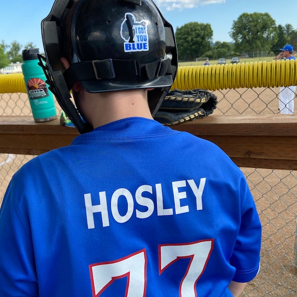 I Got You Blue Sticker, Catcher's Mask, Helmet Sticker, Umpire Sticker ...